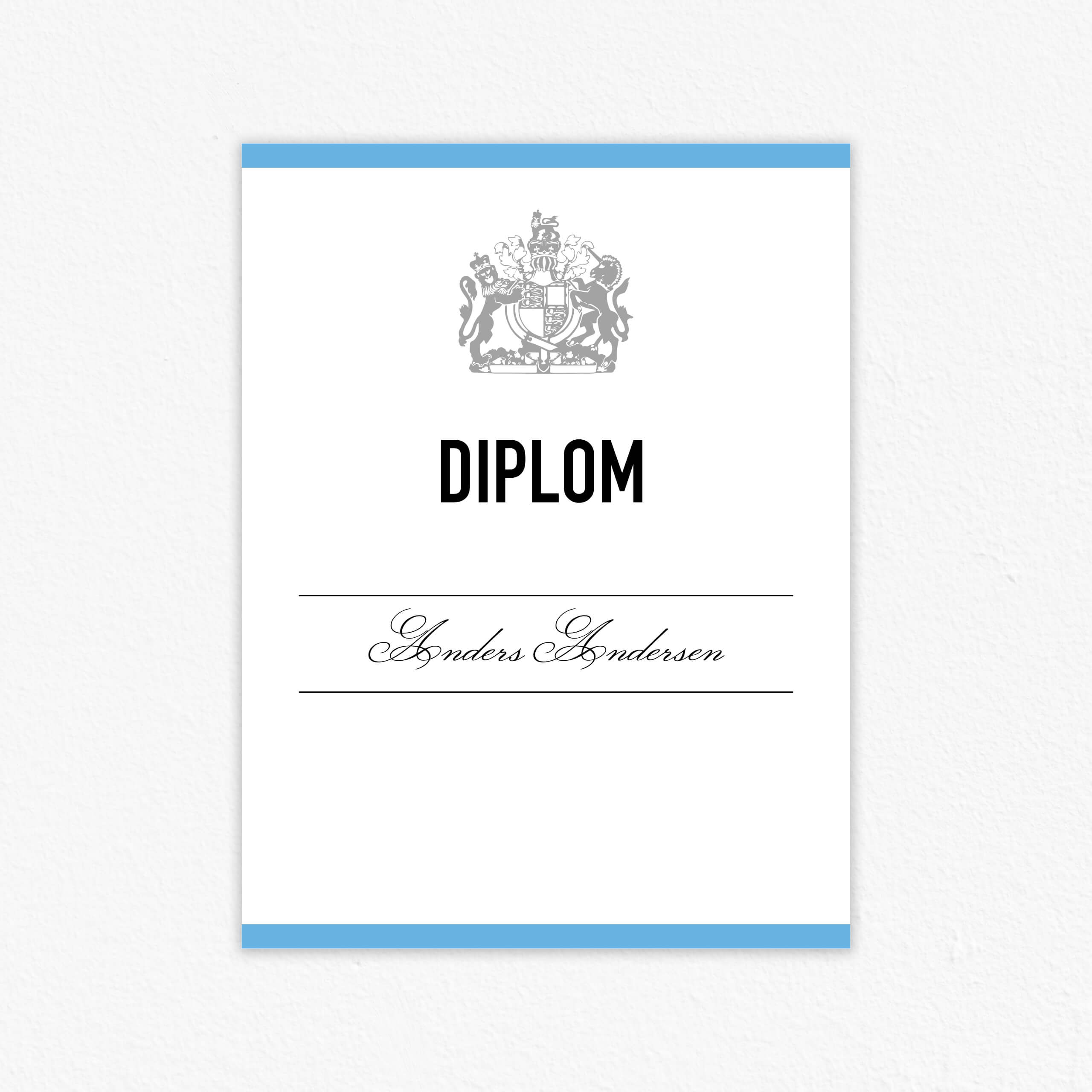 Diplomer med tryk | Få printet unikke certifikater med logo